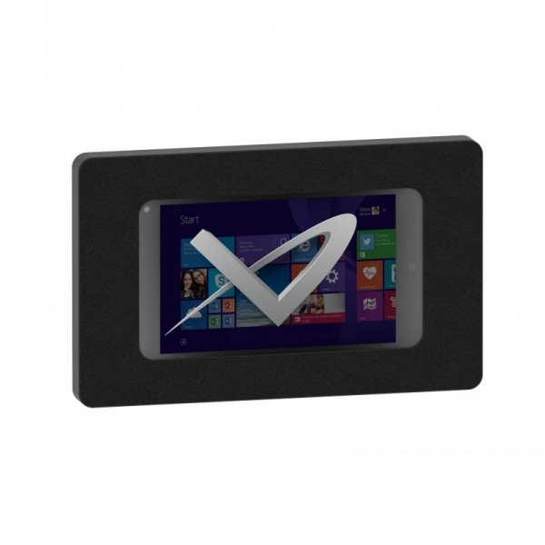HP Stream 7 Black Enclosure w. Fixed Tilted 15° Desk / Surface Mount