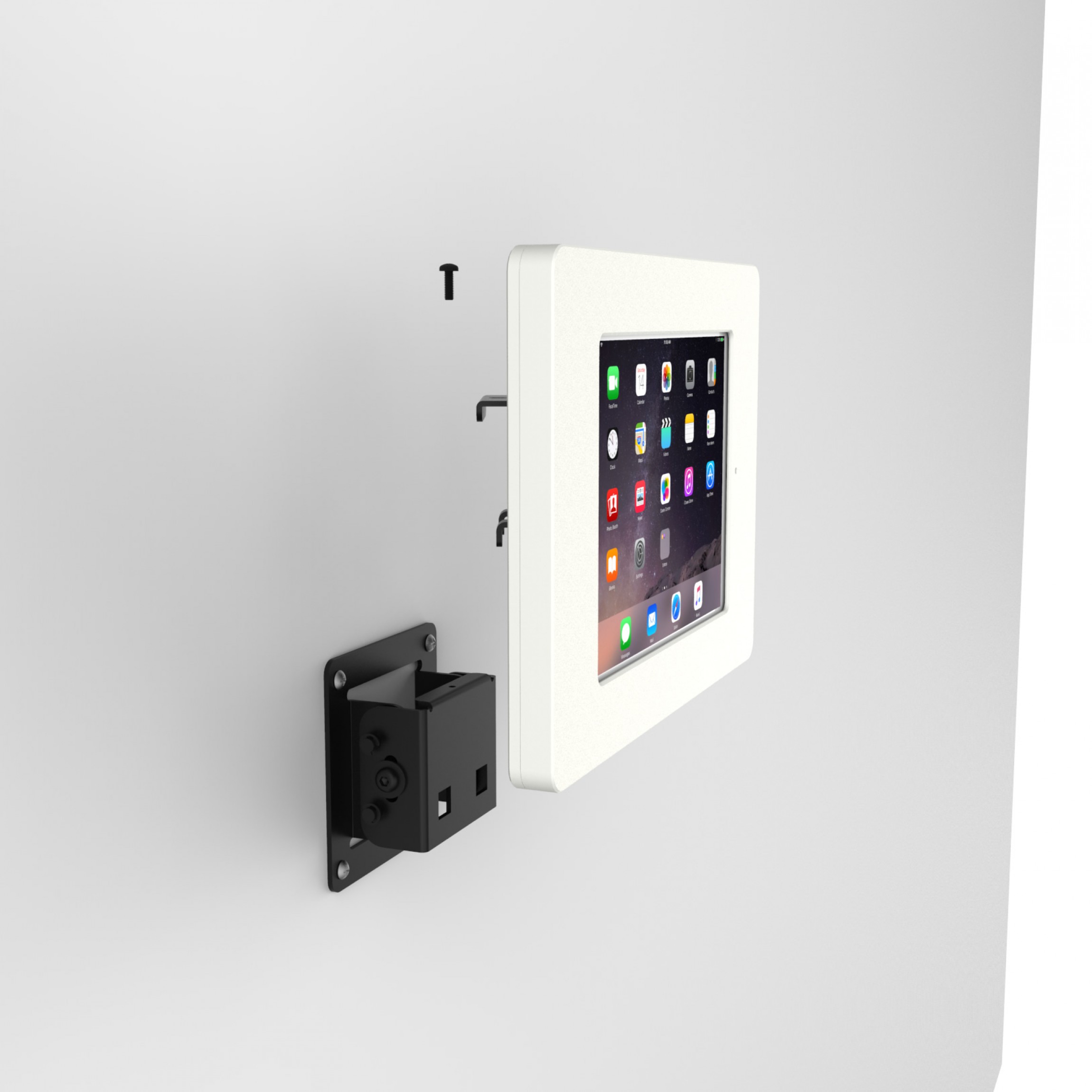 VidaMount Tilting Wall iPad Mini 4 & 5 Home Button Covered Tablet Mount ...