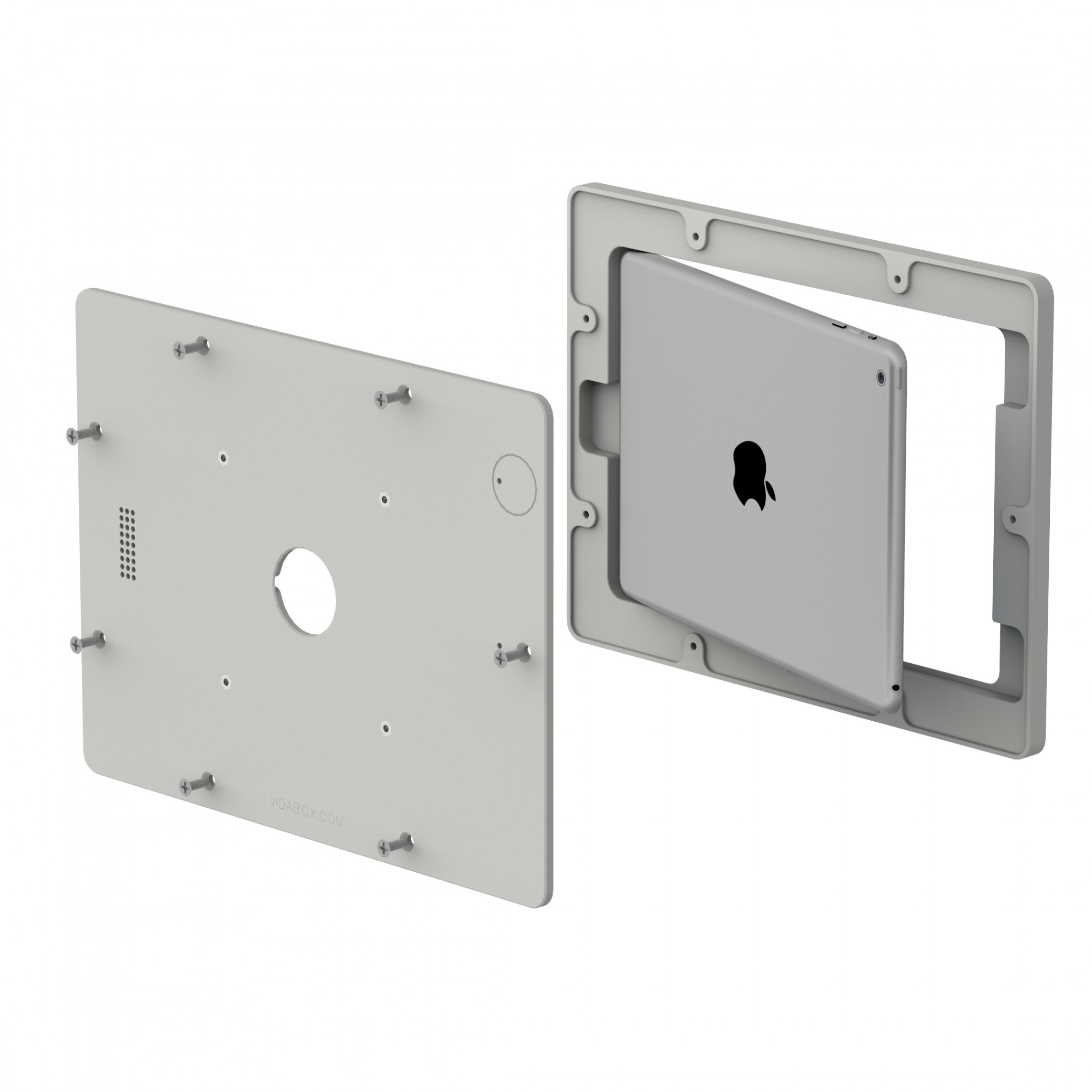 VidaMount VESA Tablet Enclosure - iPad Air 1, Air 2, Pro 9.7, & iPad 9. ...