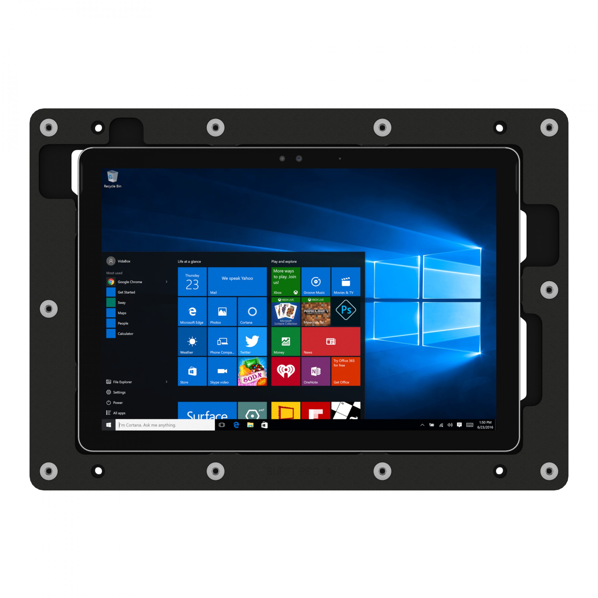 VidaMount On-Wall Tablet Mount - Microsoft Windows Surface Pro 7+, Pro ...