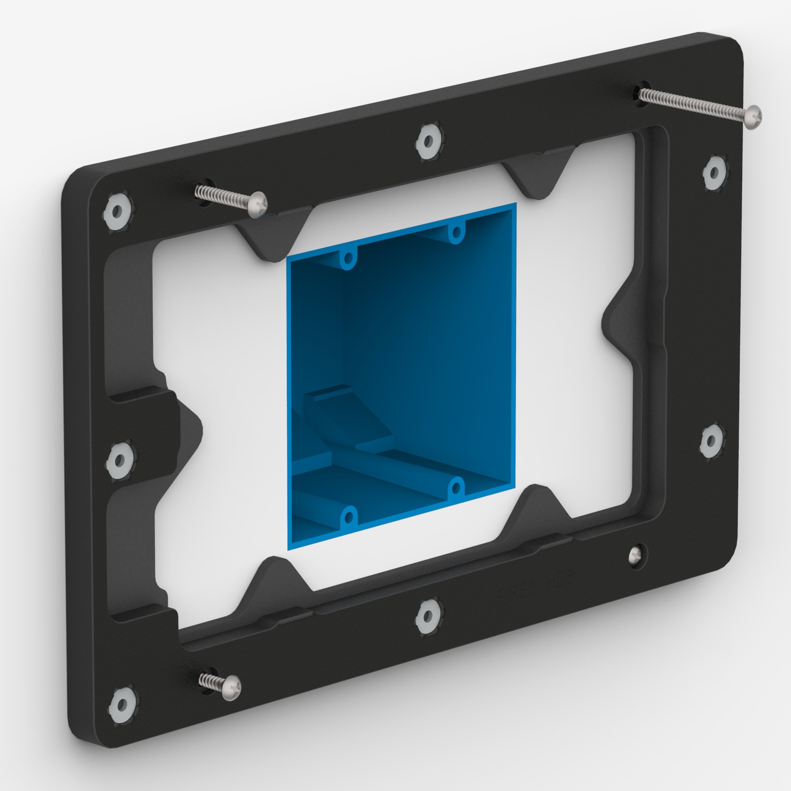 Black Amazon Fire 5th Gen Hd8 Vidamount On Wall Tablet Mount