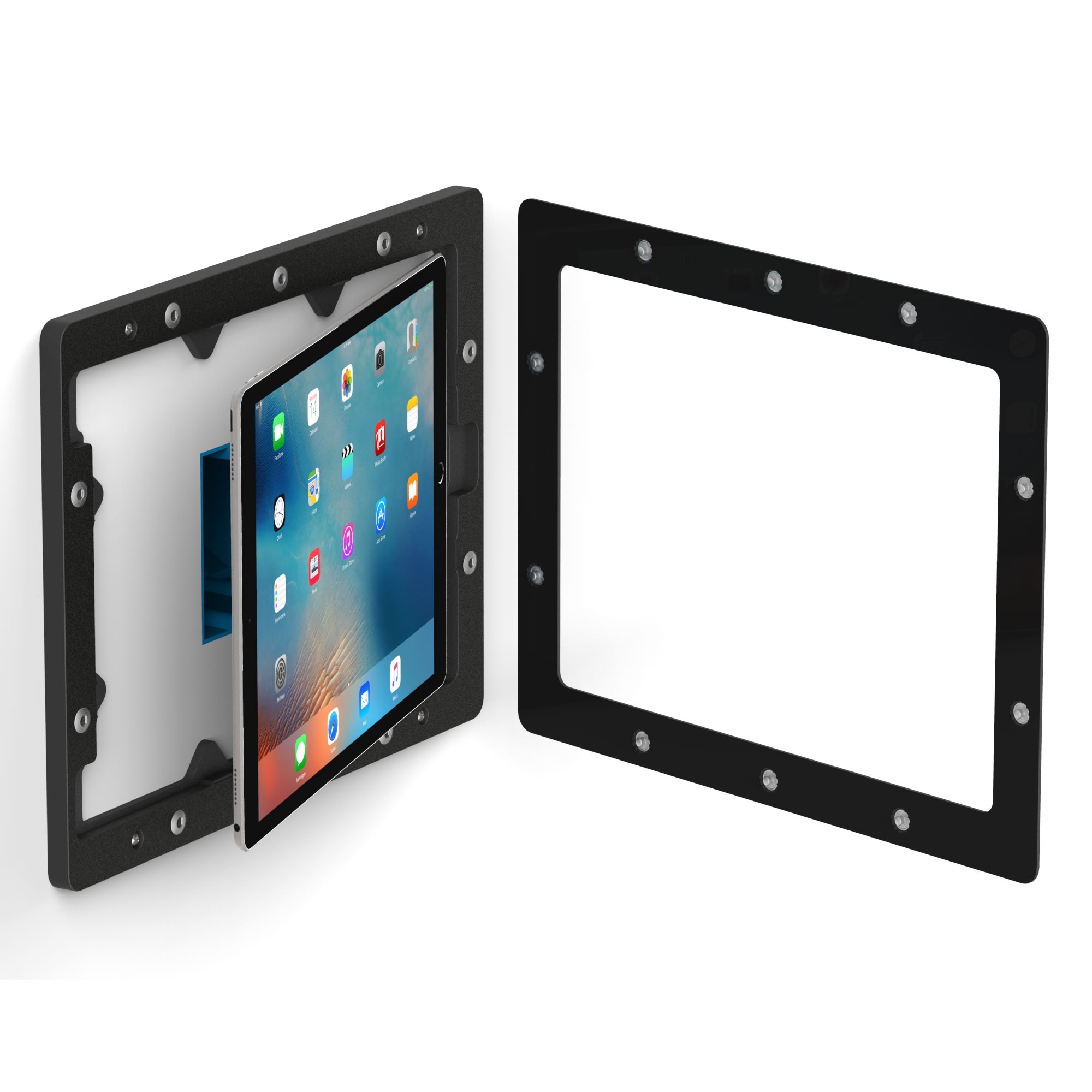 Black - 12.9-inch iPad Pro - VidaMount On-Wall Tablet Mount
